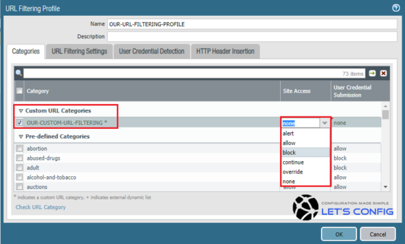 How to Configure URL Filtering on Palo Alto Firewall