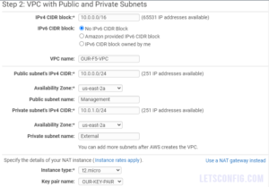 How to install F5 BIG-IP VE on AWS (Amazon Web Services) - LetsConfig